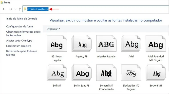 How to install fonts on Windows (all versions) | MaisFontes